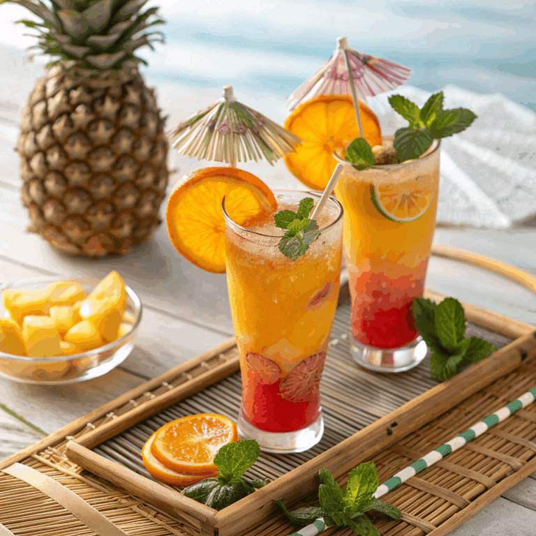 Tropical Punch Mocktail: 5 Easy Non-Alcoholic Recipes