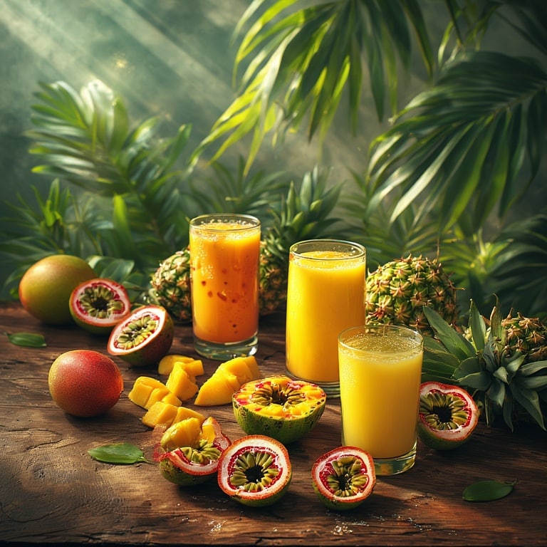 Tropical Fruit Juices – Amazing Benefits & Fresh Recipes