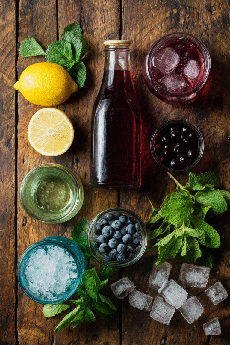 Purple Rain Mocktail Recipe – 5-Min Stunning & Refreshing