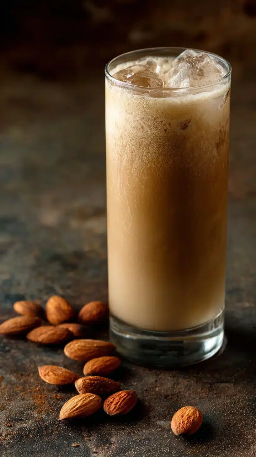 Toasted almond drink